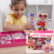 Melissa & Doug Disney Minnie Mouse & Daisy Duck 52-Piece Wooden ...